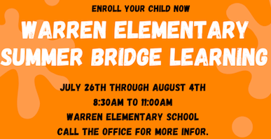 Home | Warren Elementary School